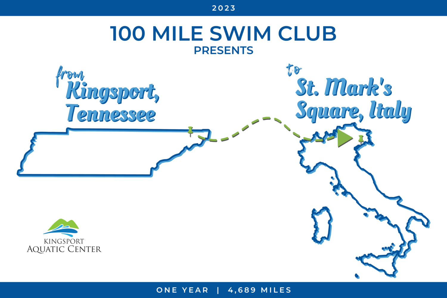 100 Mile Swim Club - Kingsport Aquatic Center