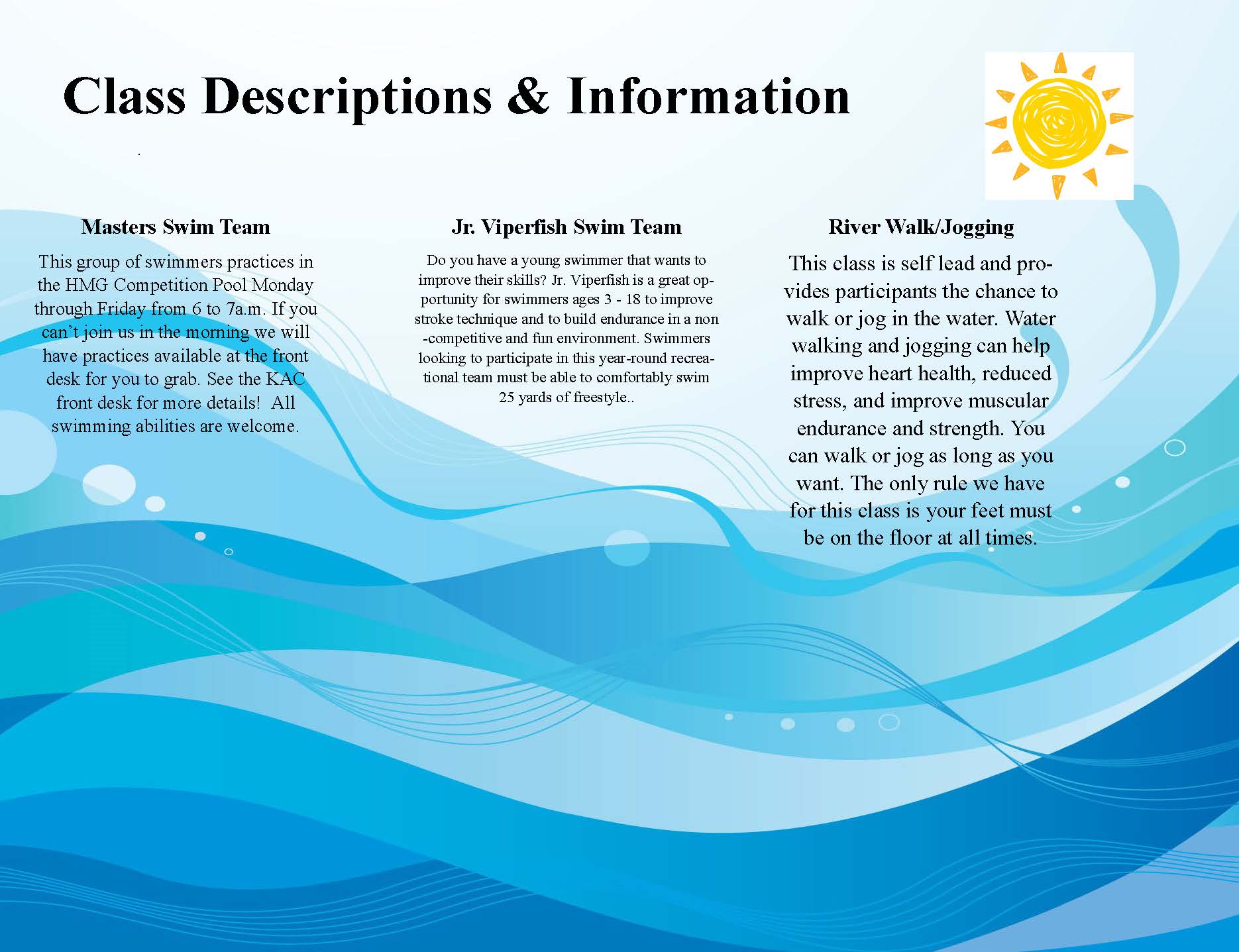 Water Aerobics Classes - Kingsport Aquatic Center